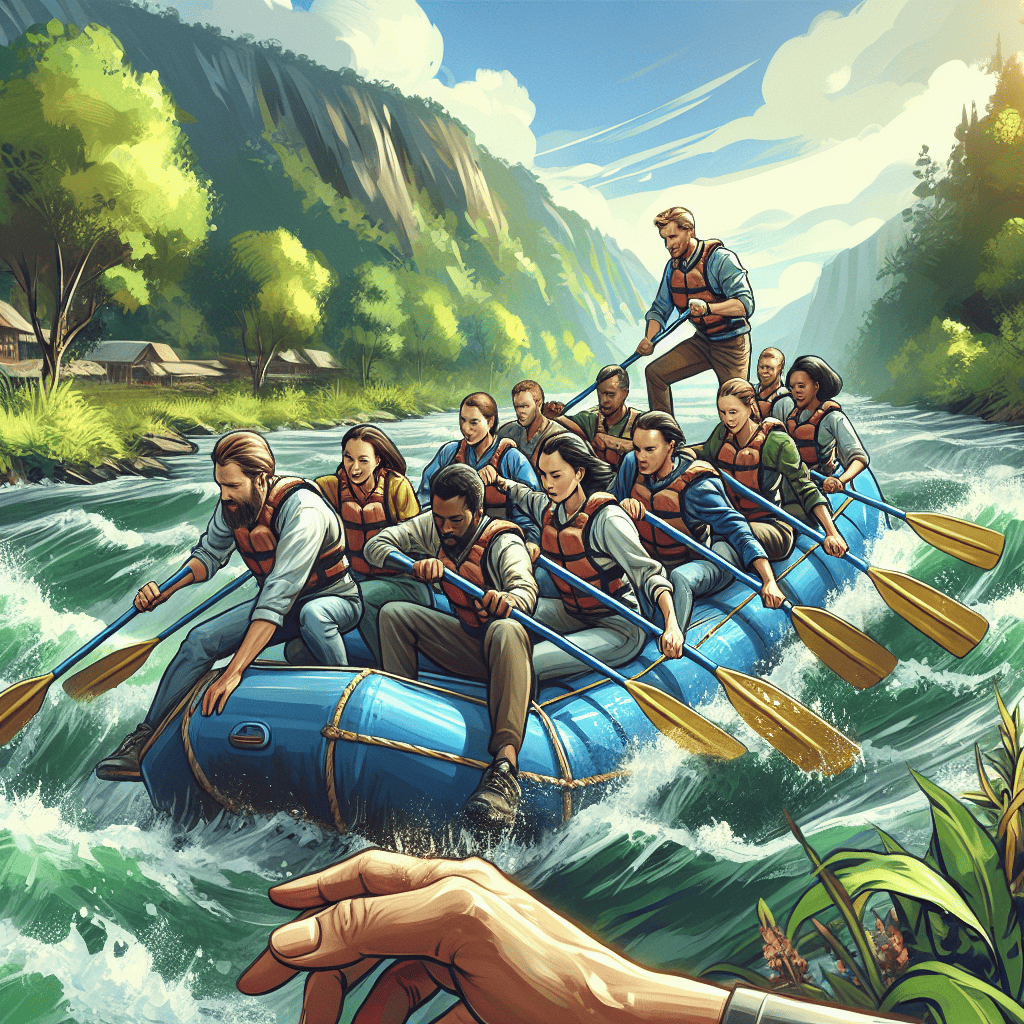 Výlet na raftech s kolegy z práce – VytvořSiPotisk.cz