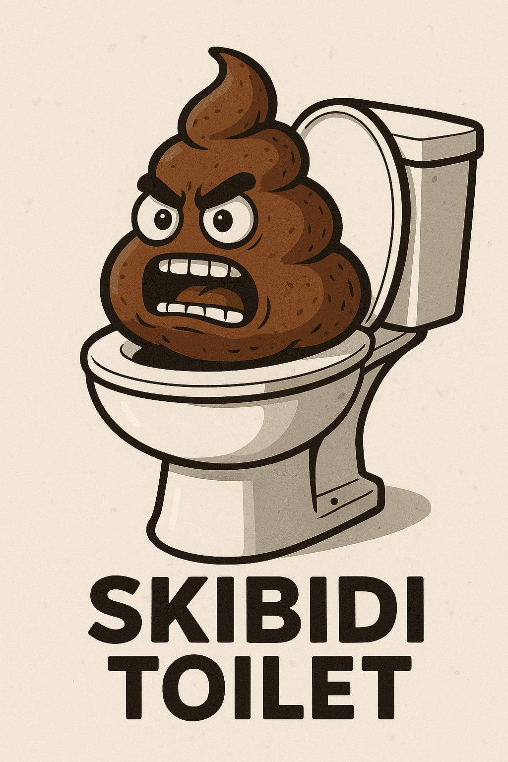 Hovno skibidi toilet – VytvořSiPotisk.cz